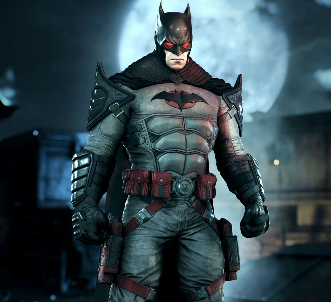 Batman Arkham: BATMAN ARKHAM KNIGHT: FLASHPOINT SKIN REVEALED