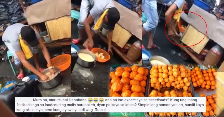VIRAL VIDEO: ‘Kwek kwek’ and ‘tokneneng’ vendor recycles his goods ...