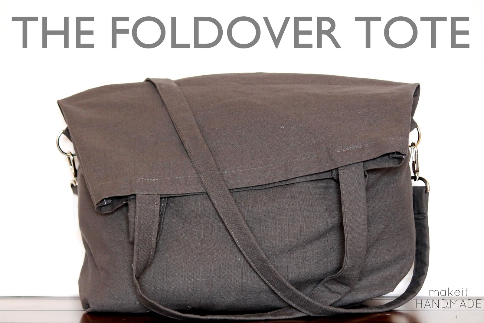 Make It Handmade: Foldover Tote