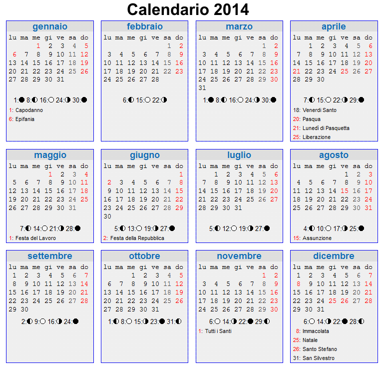 Colorir e Pintar: 2014 Calendário