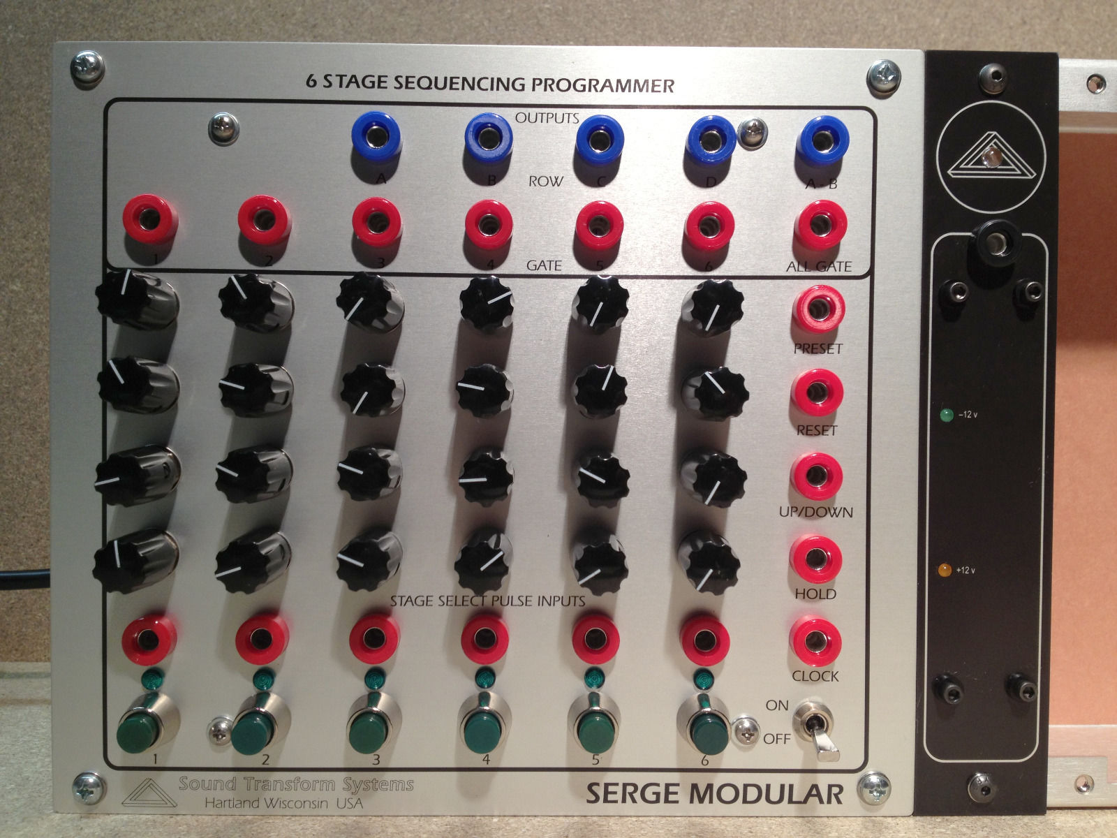 MATRIXSYNTH: STS / SERGE Modular Synth SQP6 6-Stage Sequencer ...