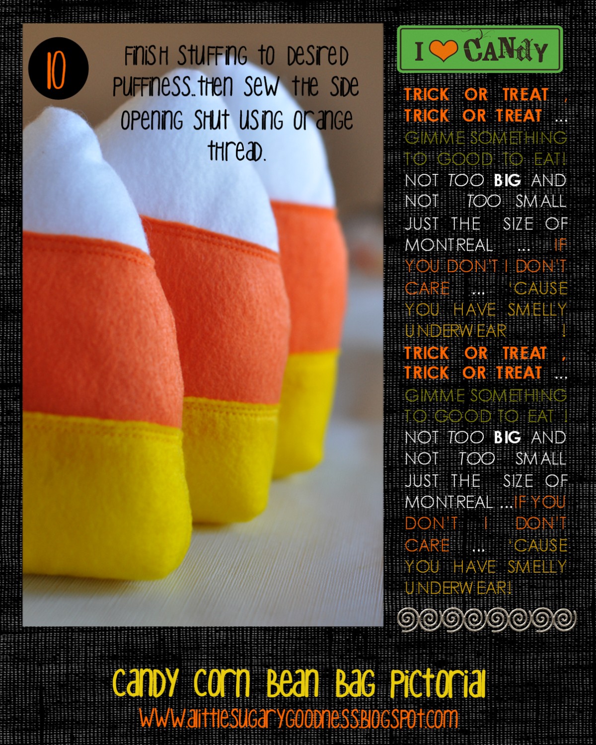 A Little Sugary Goodness: Candy Corn Toss - Halloween Bootique Party Game