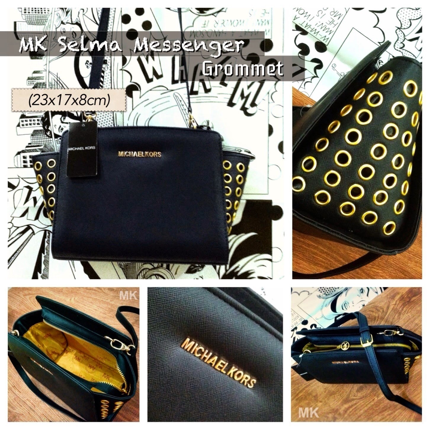 Sarae Butik: Tas Michael Kors (MK) Selma Grommet