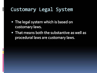 legal writing: Classification of Legal System