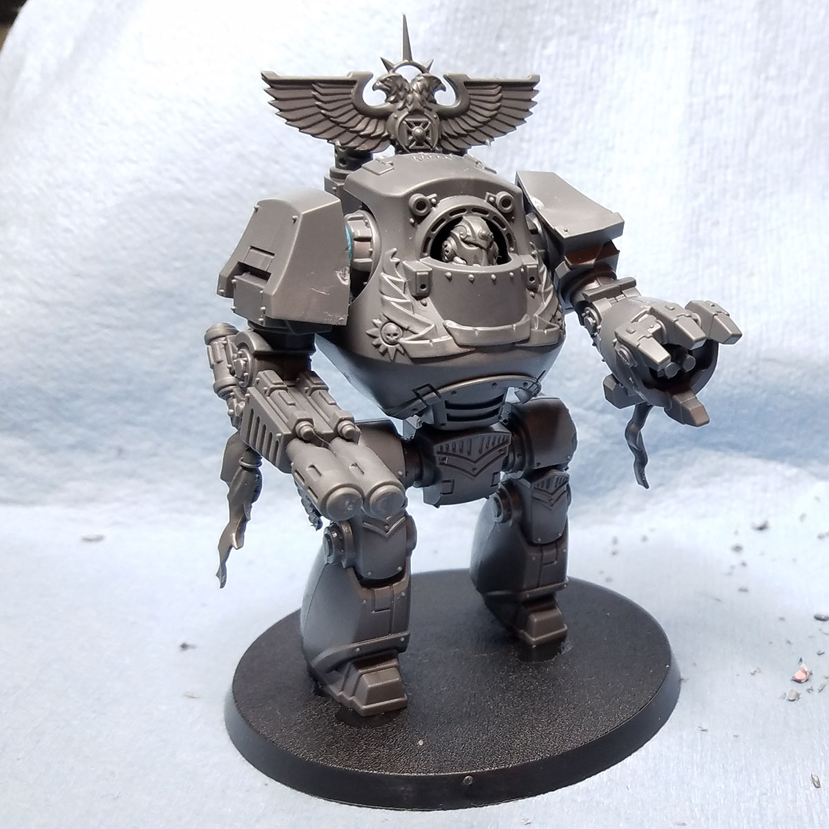 Warhammer 40k Refit: Custom Custodes Contemptor