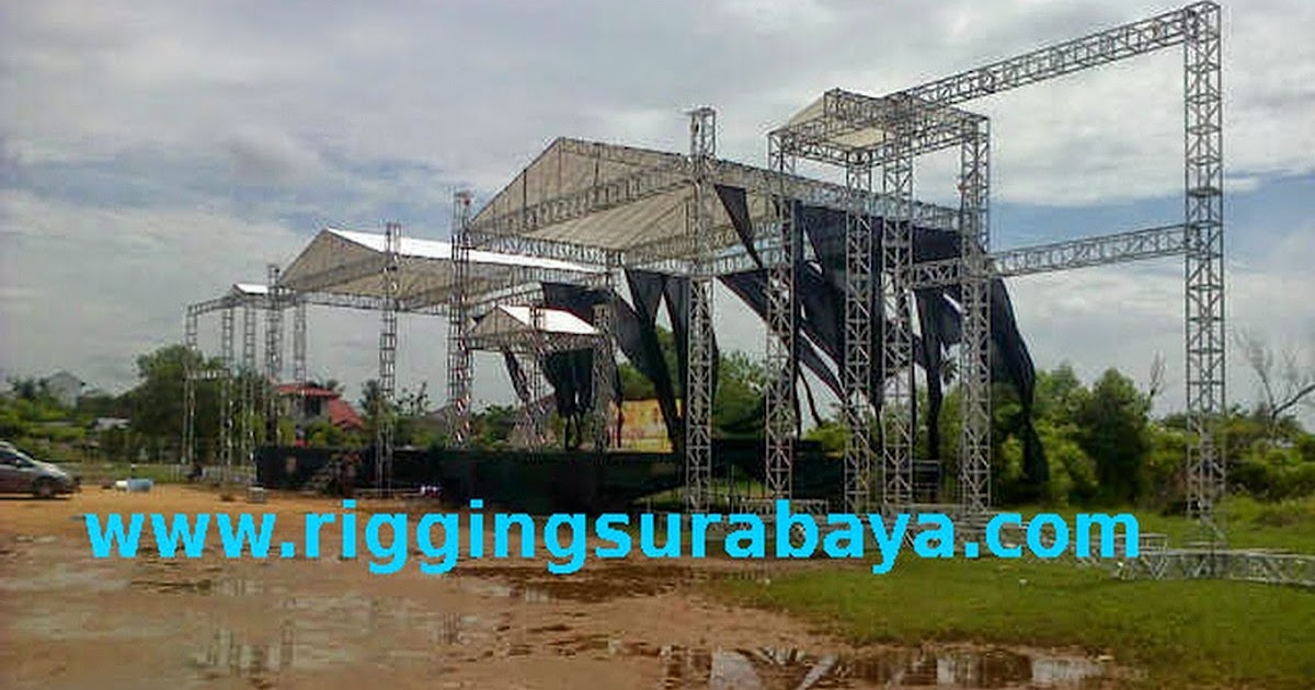 JUAL PANGGUNG RIGGING 12x10 ~ RIGGING SURABAYA