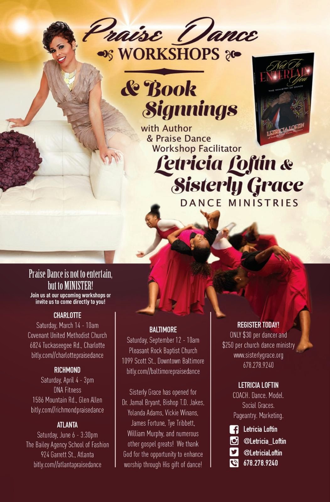 Praise Dance Flyer