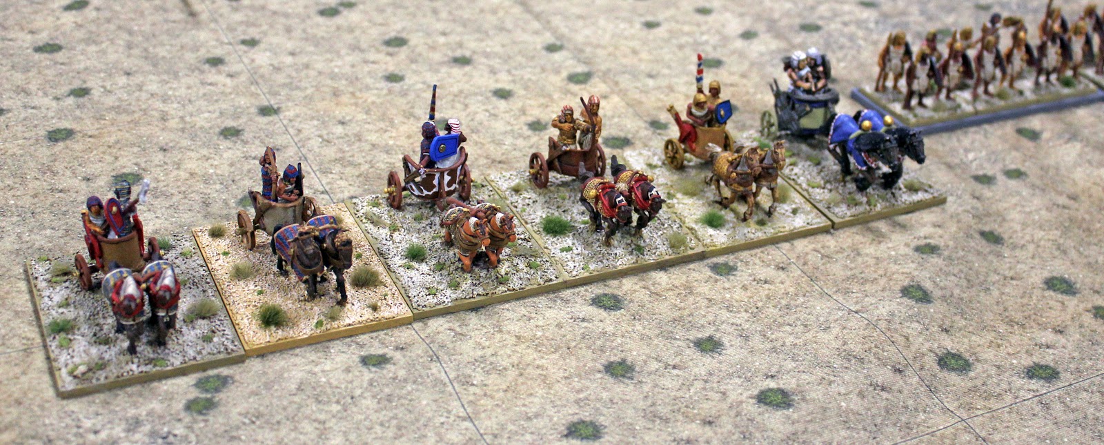 Bucellarii: New Kingdom Egyptians versus Sea People Basic Impetus Game