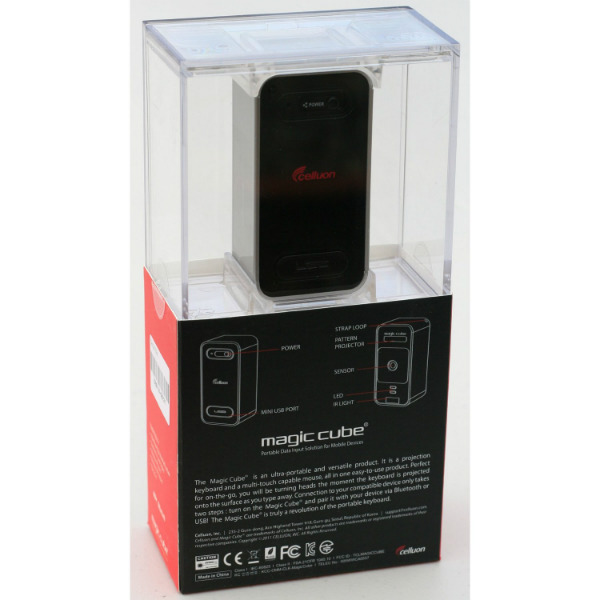 Celluon Magic Cube - World's only virtual projection keyboard and multi ...