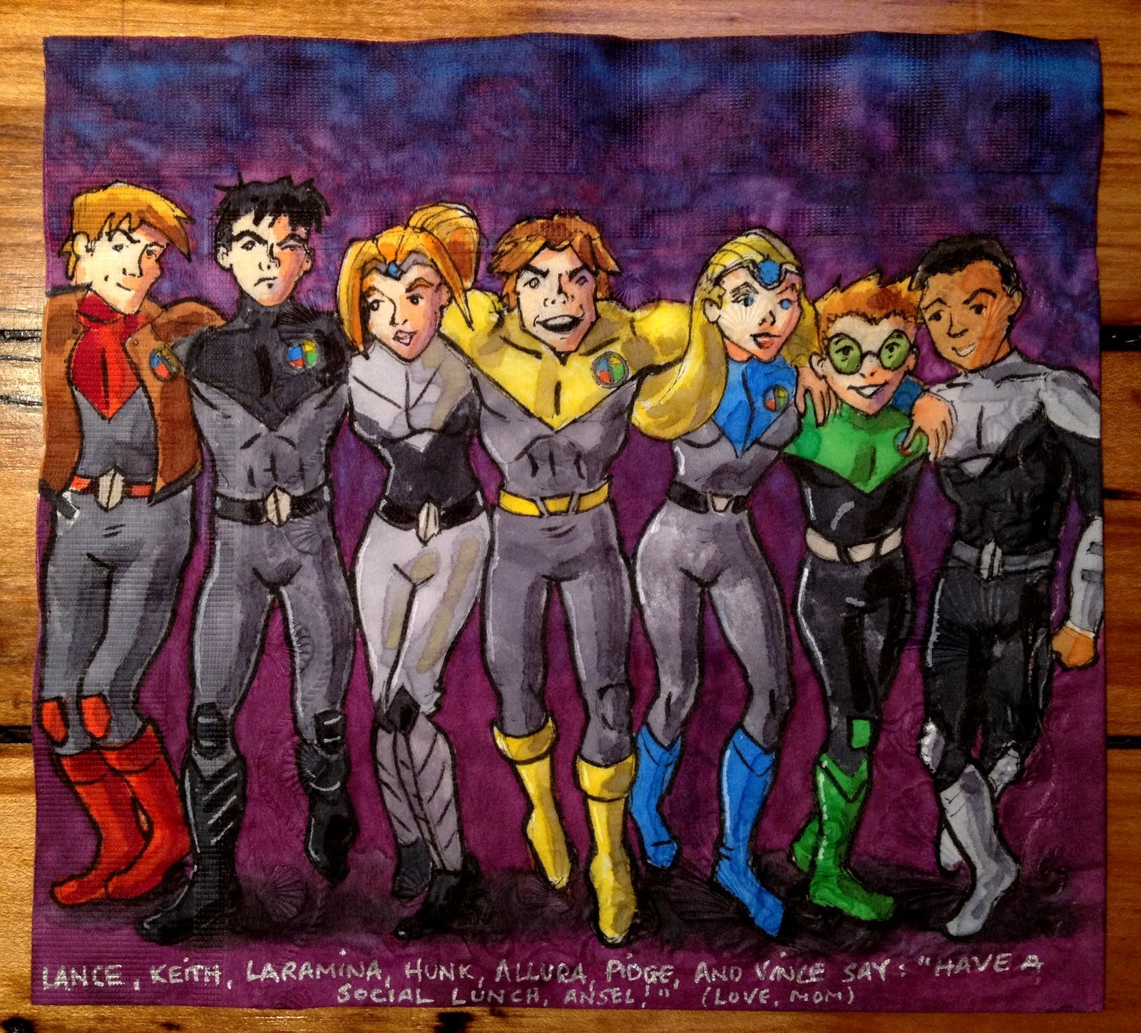 Voltron Force Characters Names