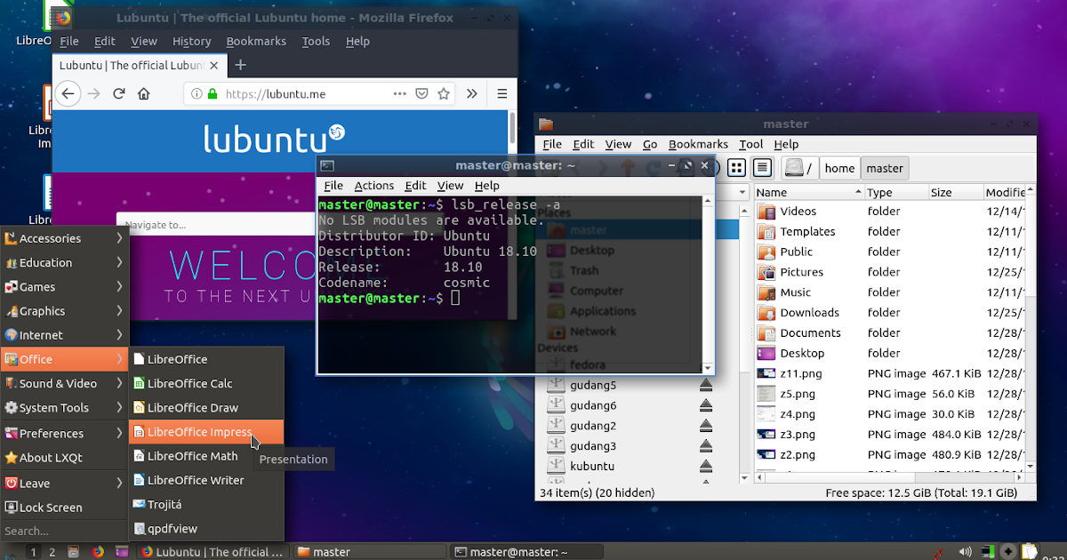 Beautiful Desktop Effects on Lubuntu LXQt