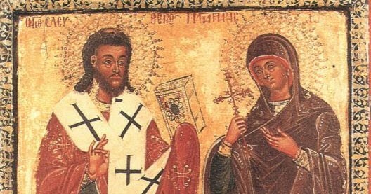 Holy Hieromartyr Eleutherios of Illyricum and his mother Anthia ...