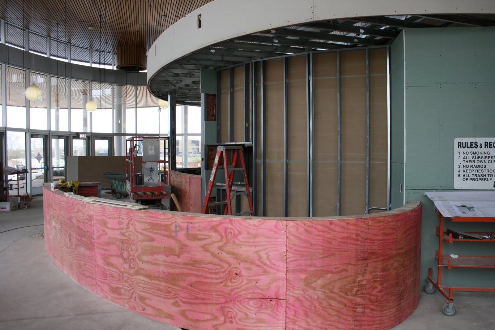 Milestone 229 Kitchen Notes: Construction continues