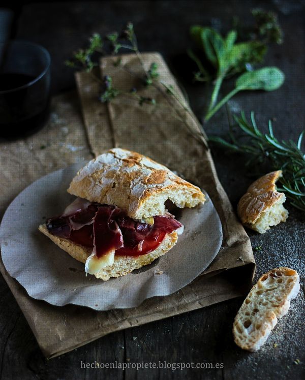 Hecho en la propriété: CIABATTA (chapata)