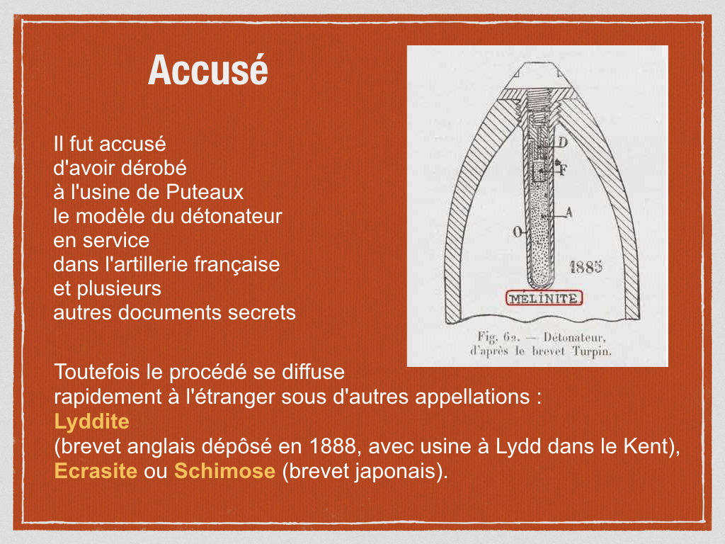 Eugène Turpin (1848 - 1927): Inventeur de la mélinite