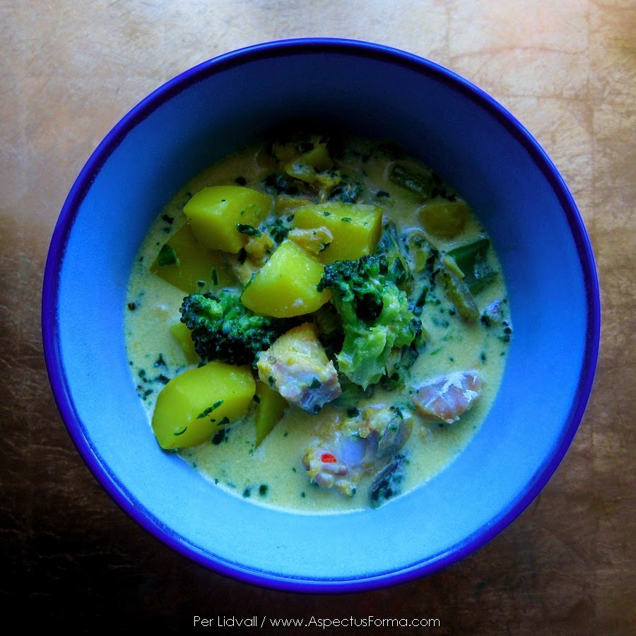 LEUFSTA 3 SOUTH: Cow Manure & Ramson Cod Soup, both very good but not ...