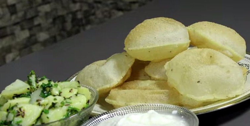 Navratri recipe: How to make Samo Rice Pooris By Indian Vegetarian Recipes