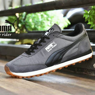 Puma Easy Rider Grey Black GOGS | Omsepatu.com
