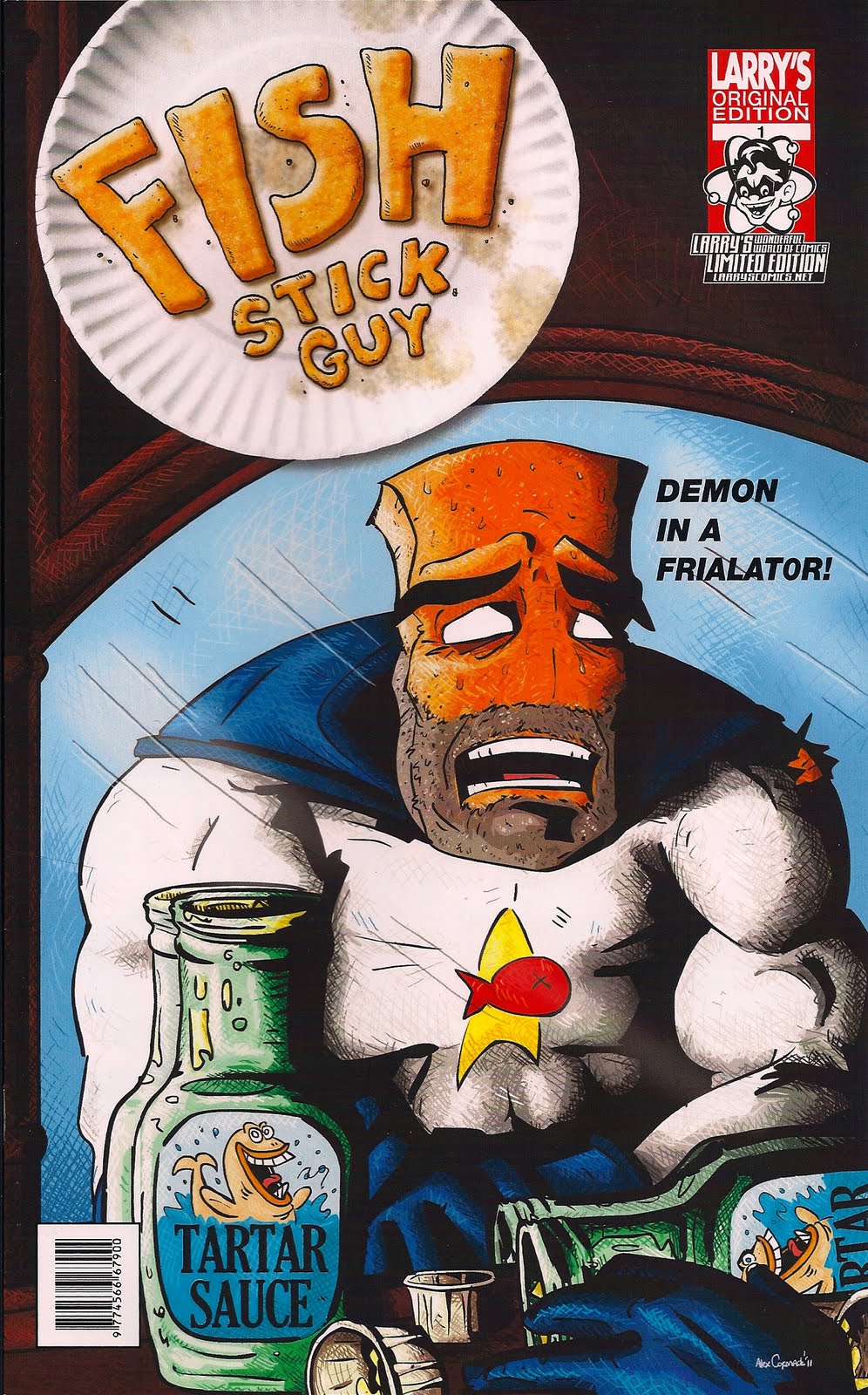 The Alex Cormack Blog: Fish Stick Guy and it's Awesome Cover!