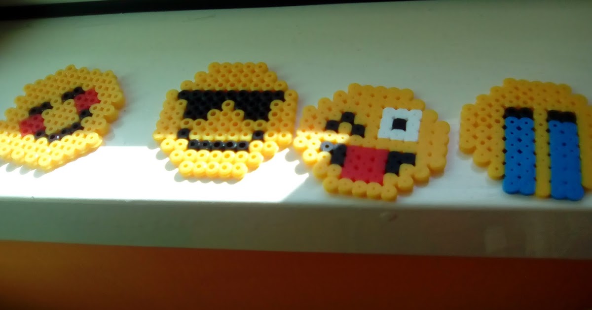 Pyssla Fashion: Faccine Smile Pyssla