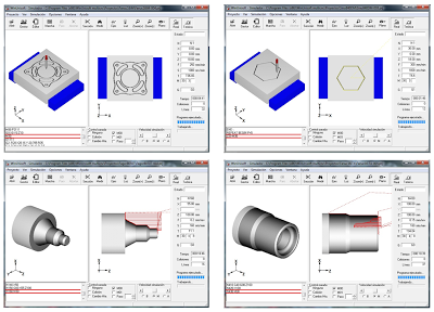 Winunisoft 4.2 Simulador de CNC - Ingeniería mecafenix