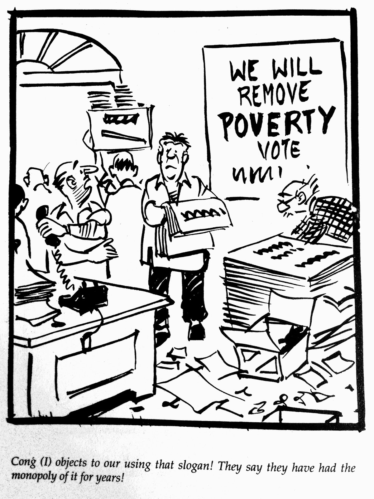 R.K. Laxman's Cartoons: Election Promises - IV