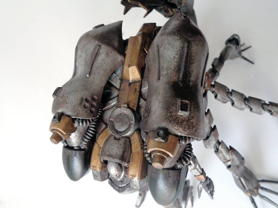 Custom Build: 1/144 Demon Engine Kit Bash