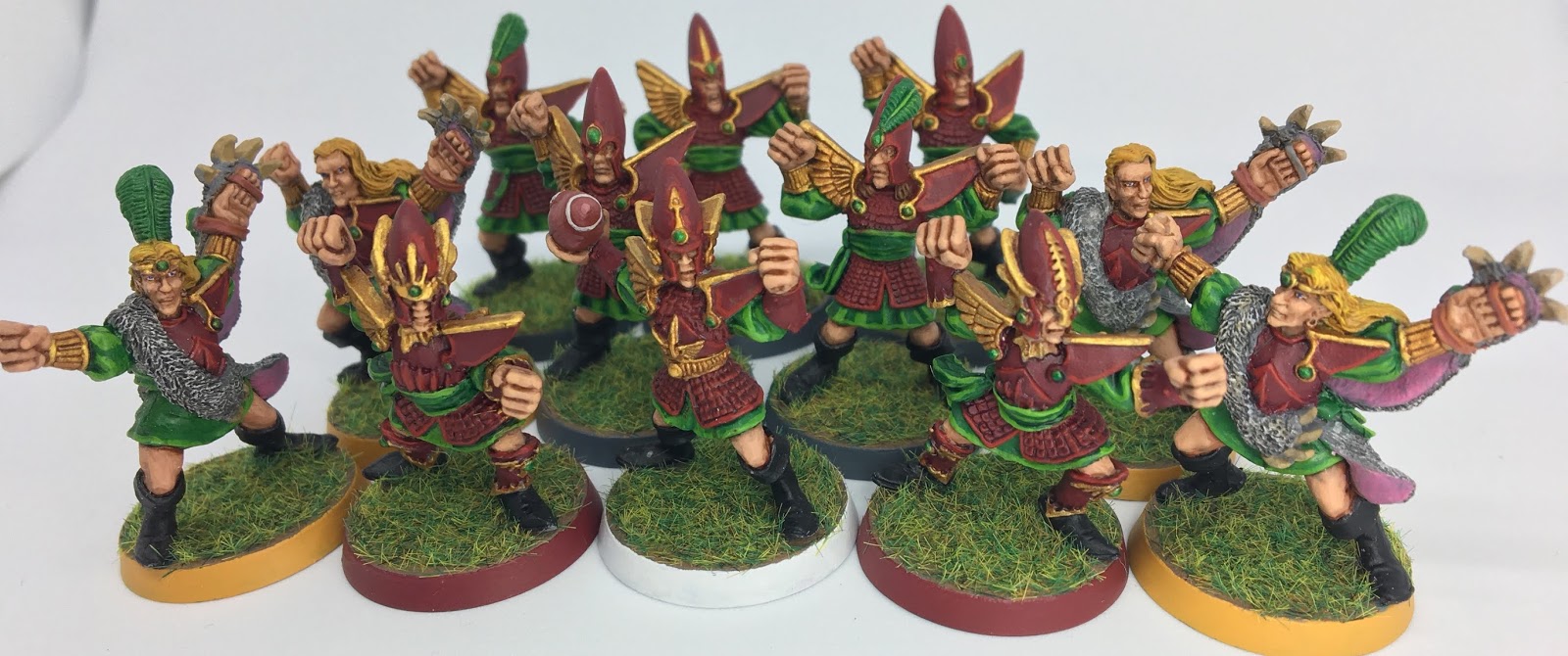 High Elf Blood Bowl team