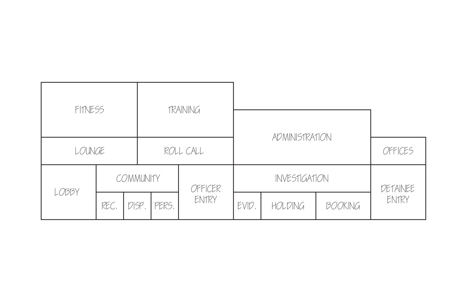 ARCH 3611 FALL11 MDARGENIO: Section Bubble Diagram