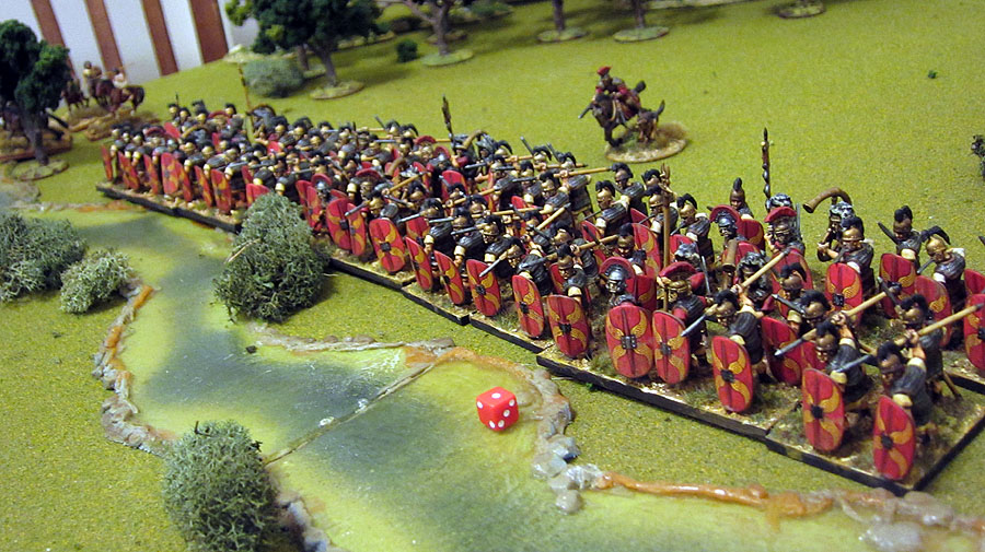 1000 Foot General: Hail Caesar Skirmish #5: Driving out the Barbarian