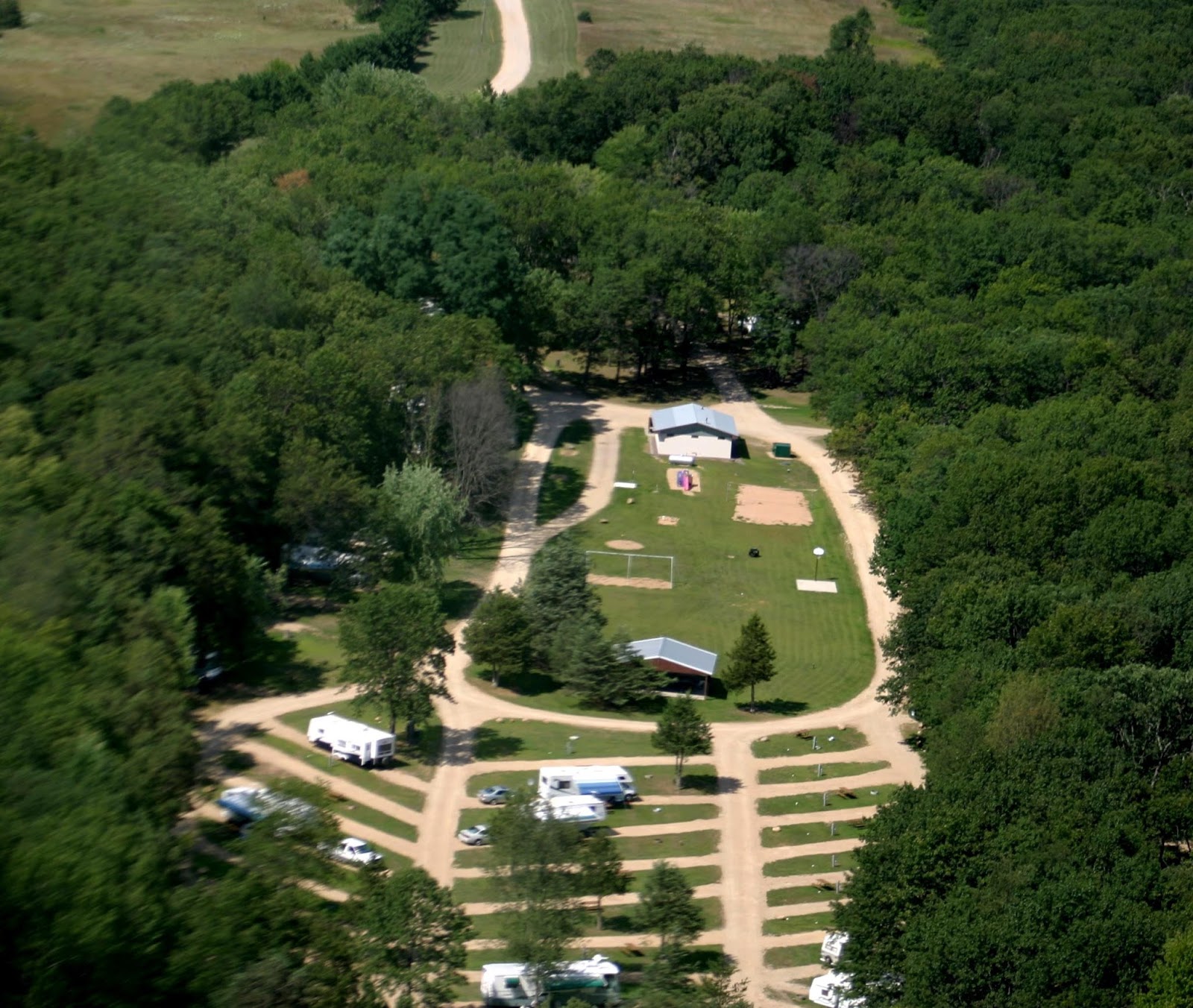 Passport America Site Seers: Fox Hill RV Park & Campground, Baraboo, WI ...