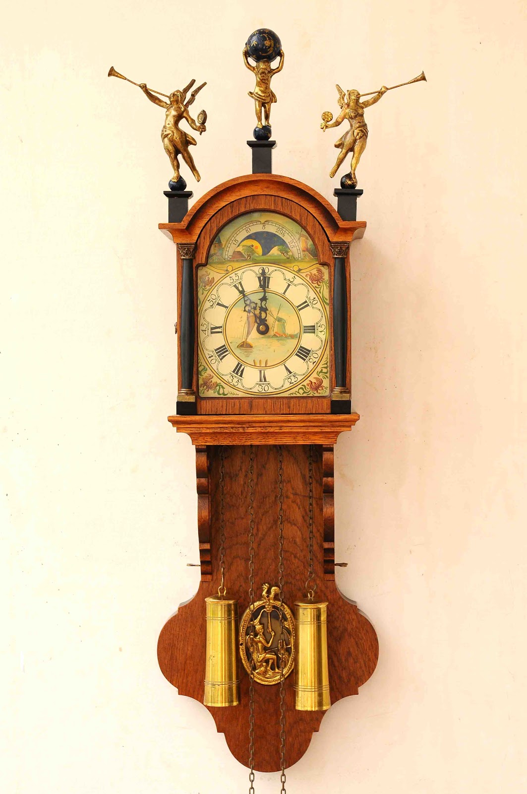 Old Vintage Gallery: Dutch Clock "Friesian Clock" Circa 1935 (2)