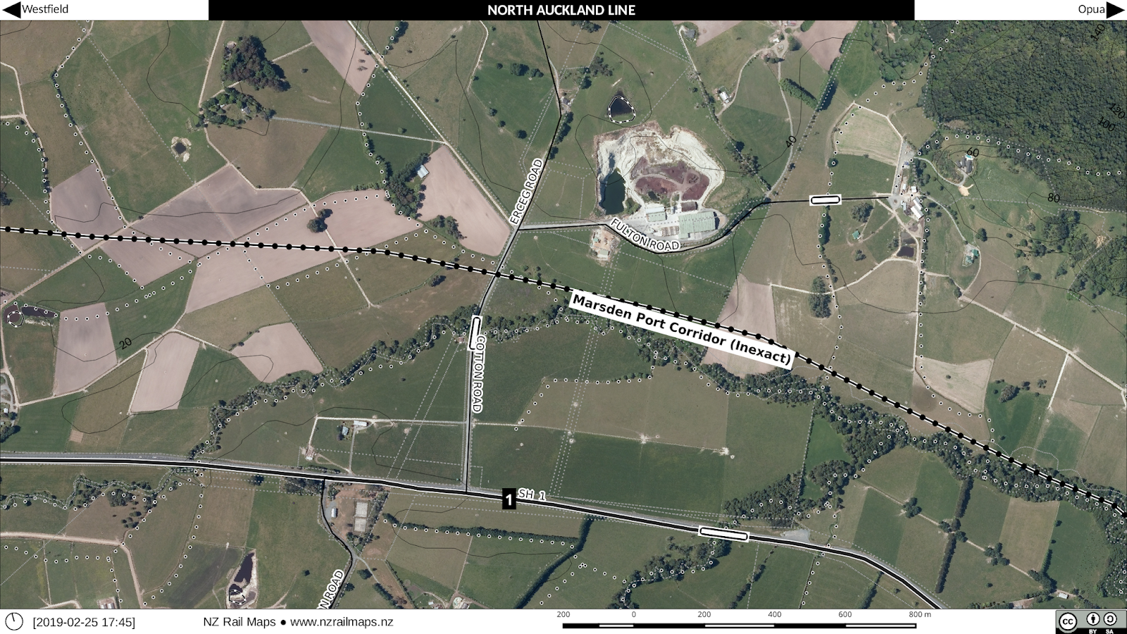North Auckland Line [2A]: Oakleigh-Marsden Point 1 – New Zealand Rail Maps