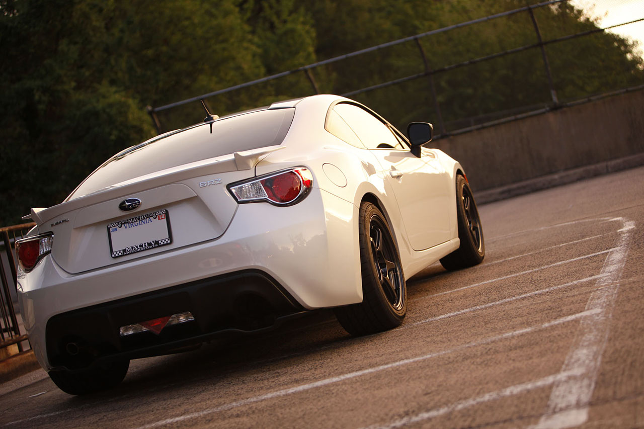 Mach V BRZ Blog: Window tint and lowering springs