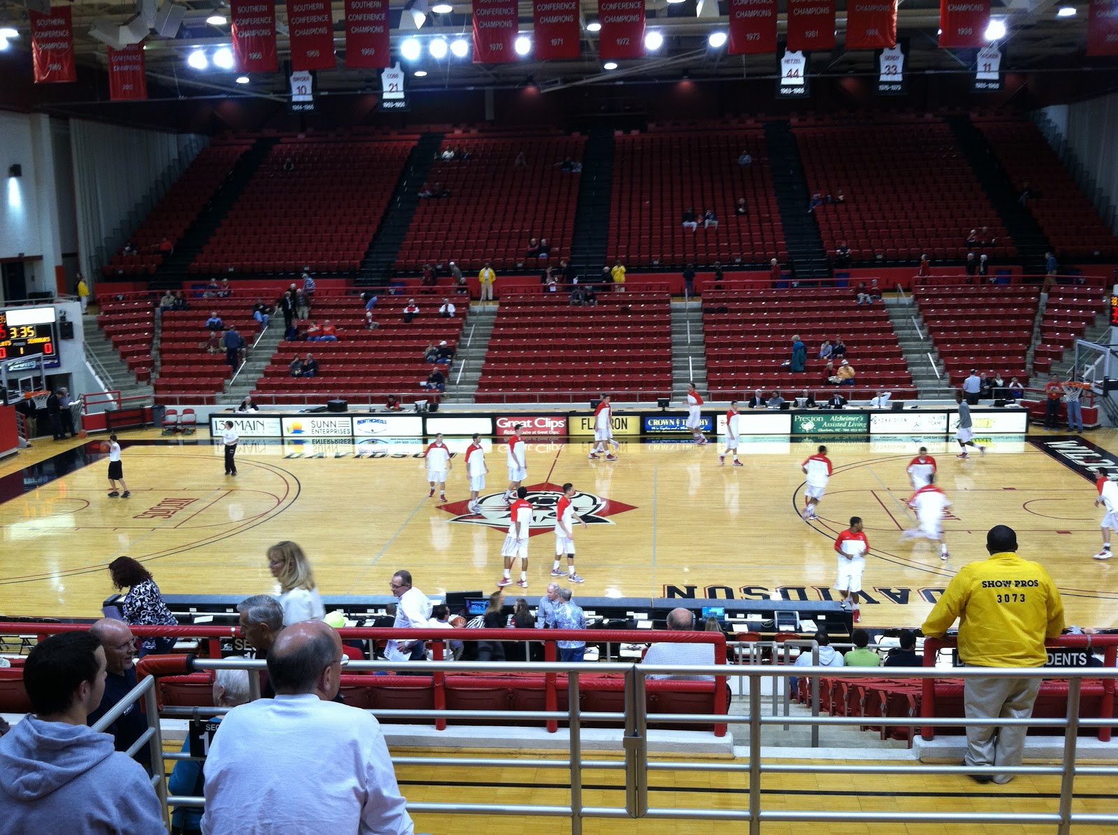 The College Hardwood: UNCW Falls to Davidson’s Three Point Shooting ...