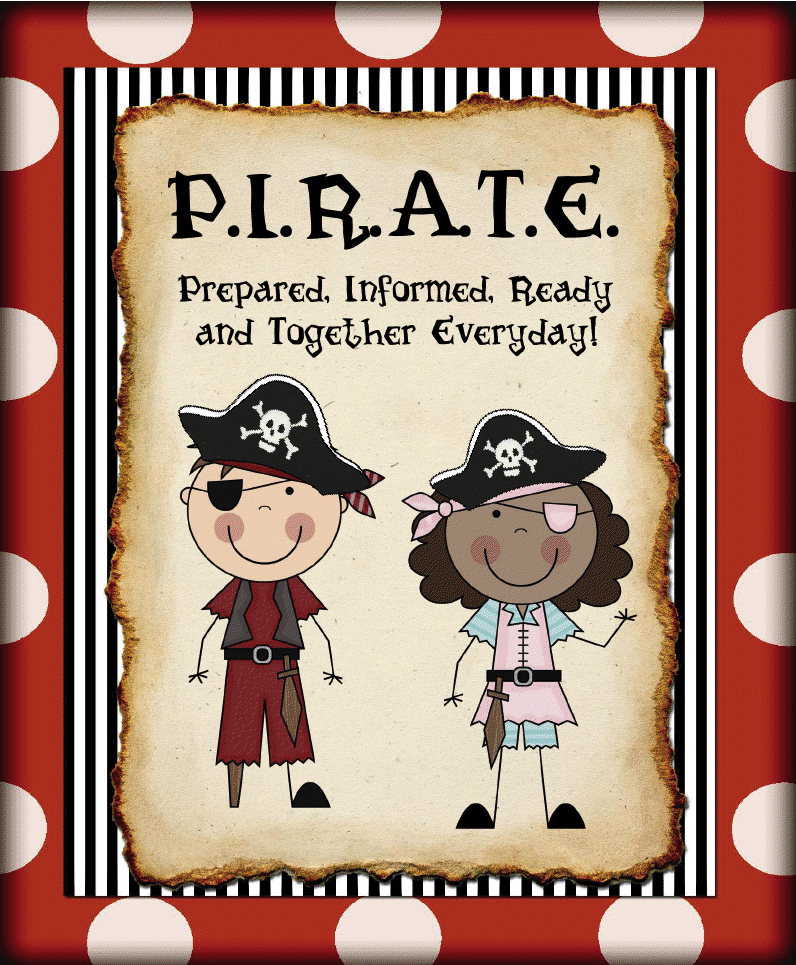 Mrs. Hespen's Fifth Grade: Pirate Binders