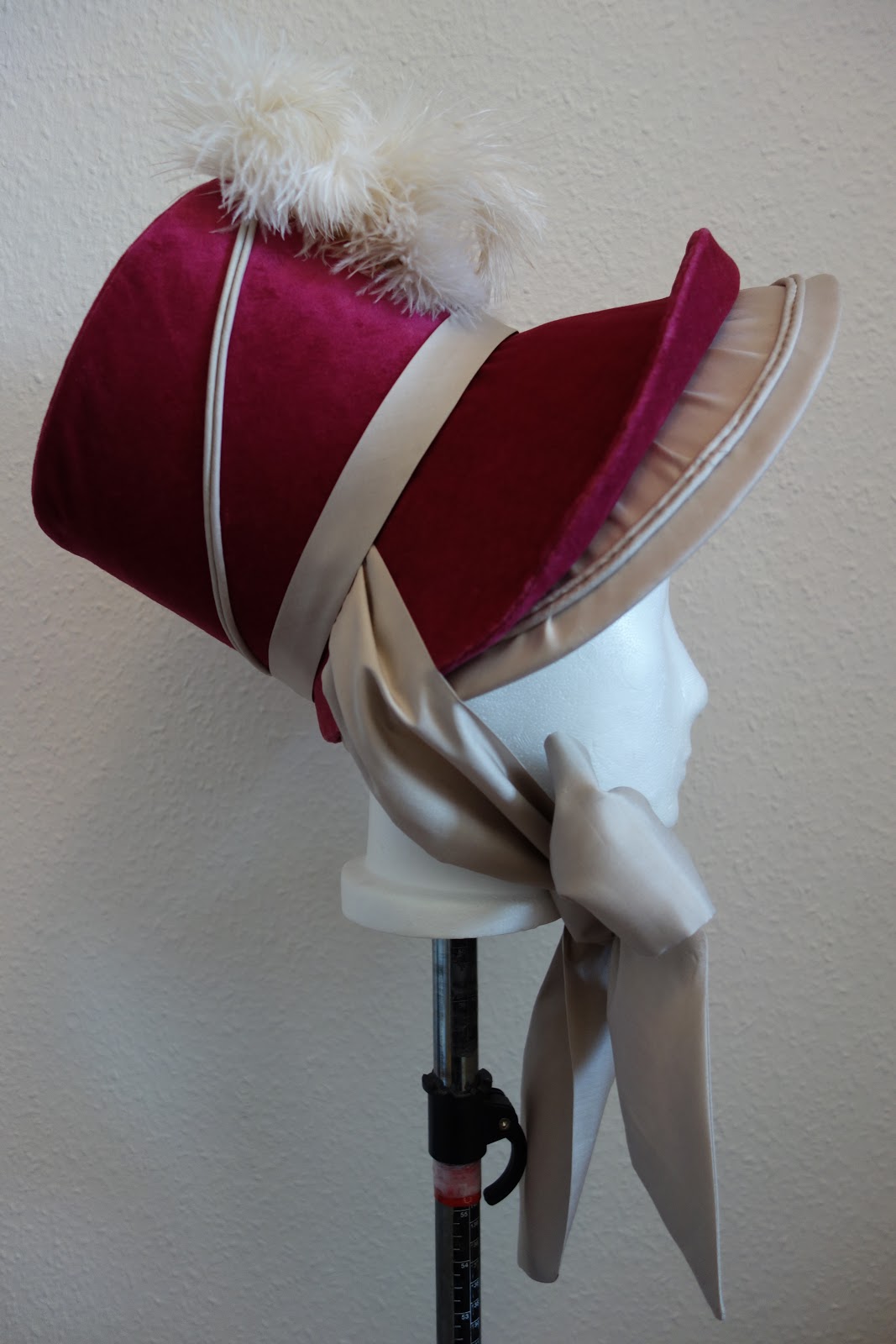 Zeitenzauberin: Fashion Plate Regency Bonnet