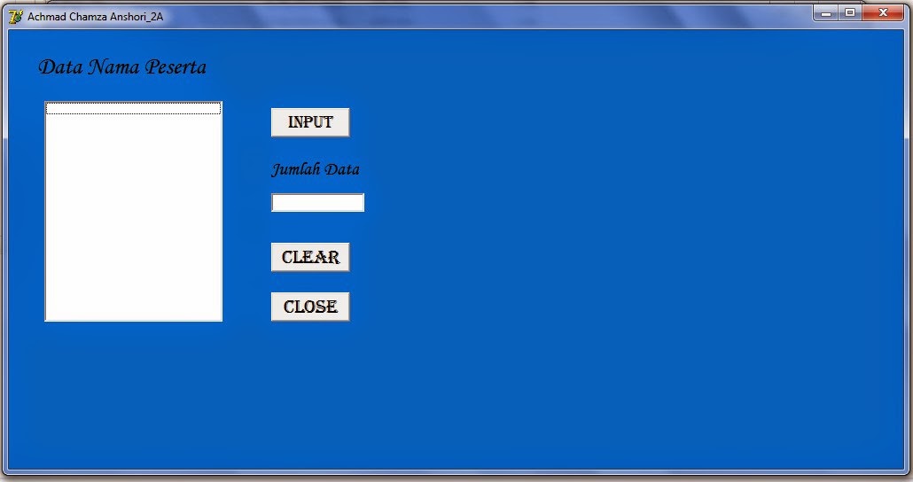 Cara Membuat Program Array Menggunakan Delphi