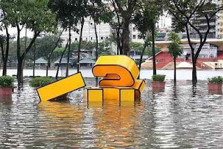 My Happy Realm: UST Under Flood Waters