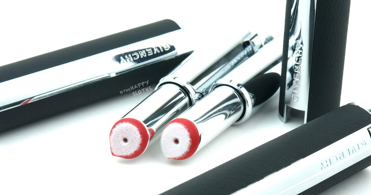 Givenchy | Le Rouge Liquide: Review and Swatches | The Happy Sloths ...