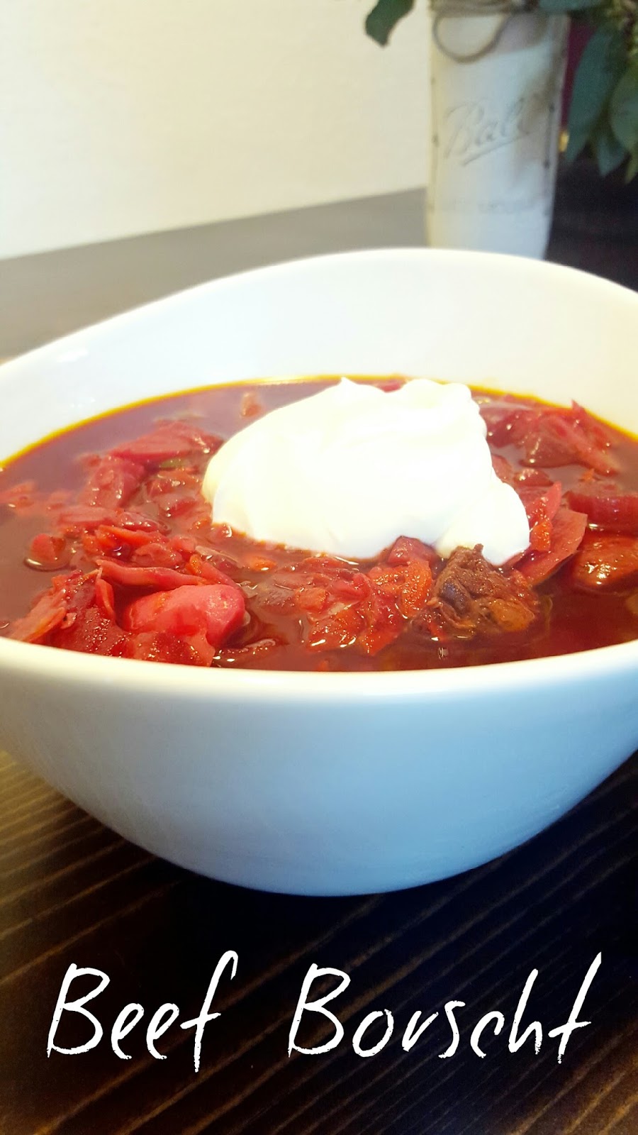 Delicious Beef Borscht - Lou Lou Girls