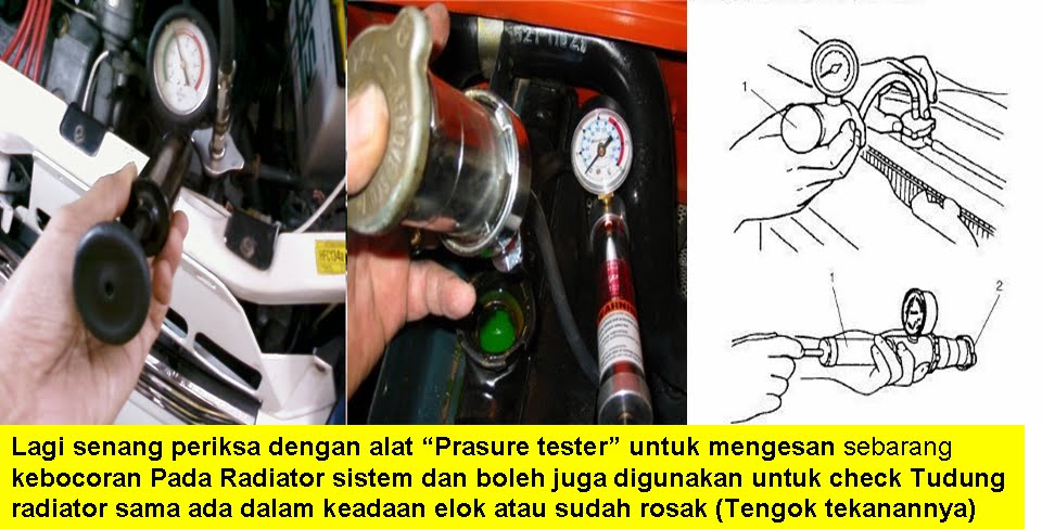 Tip periksa kerosakan dan Servis Radiator - NSOCM