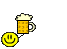 50+ Best Animated Smileys with Alcohol | Smiley Symbol