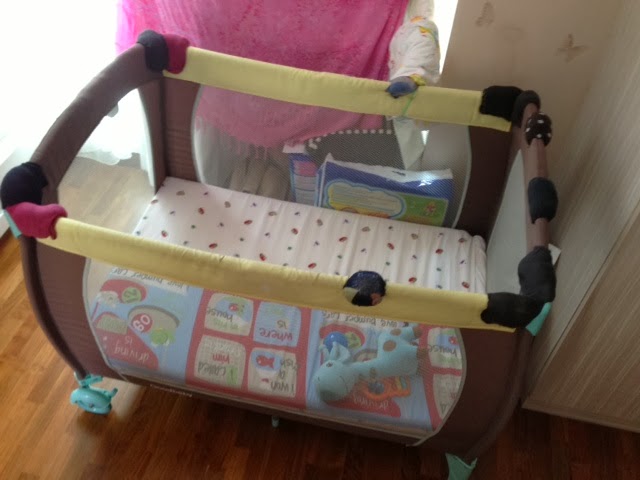 We were all made beautifully: DIY Baby Cot/Playpen Bumper for Baby EJ