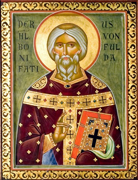 Western Rite Orthodoxy: Saint Bonifatius of Fulda, Germany, Martyr († 754)