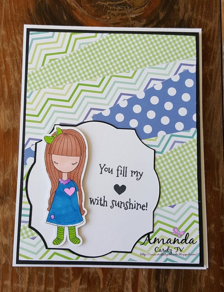 CARDZ TV: CARDZ TV CARD DESIGNERS CHALLENGE #4 ~ "3 PATTERNED PAPERS"