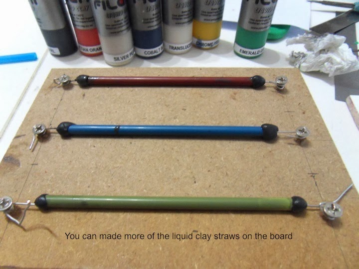 Garie's Polymer Clay Shop: Garie's Liquid Clay Technique In Straw