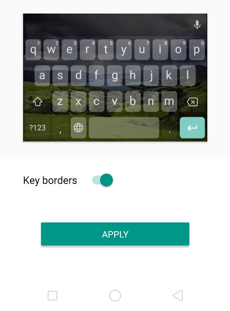 4 simple steps for changing the background image of Google keyboard