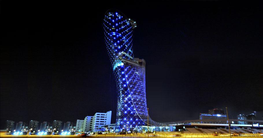 Capital Gate ~ génie civil
