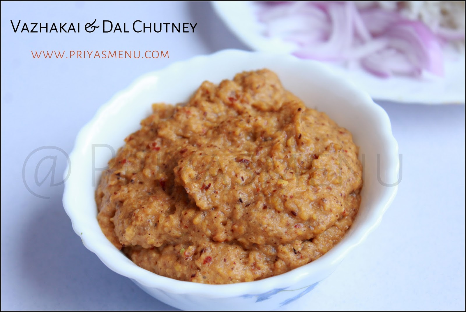 Priya's Menu - Yum Yum Yummy food for Food lovers : Vazhakai & Dal ...